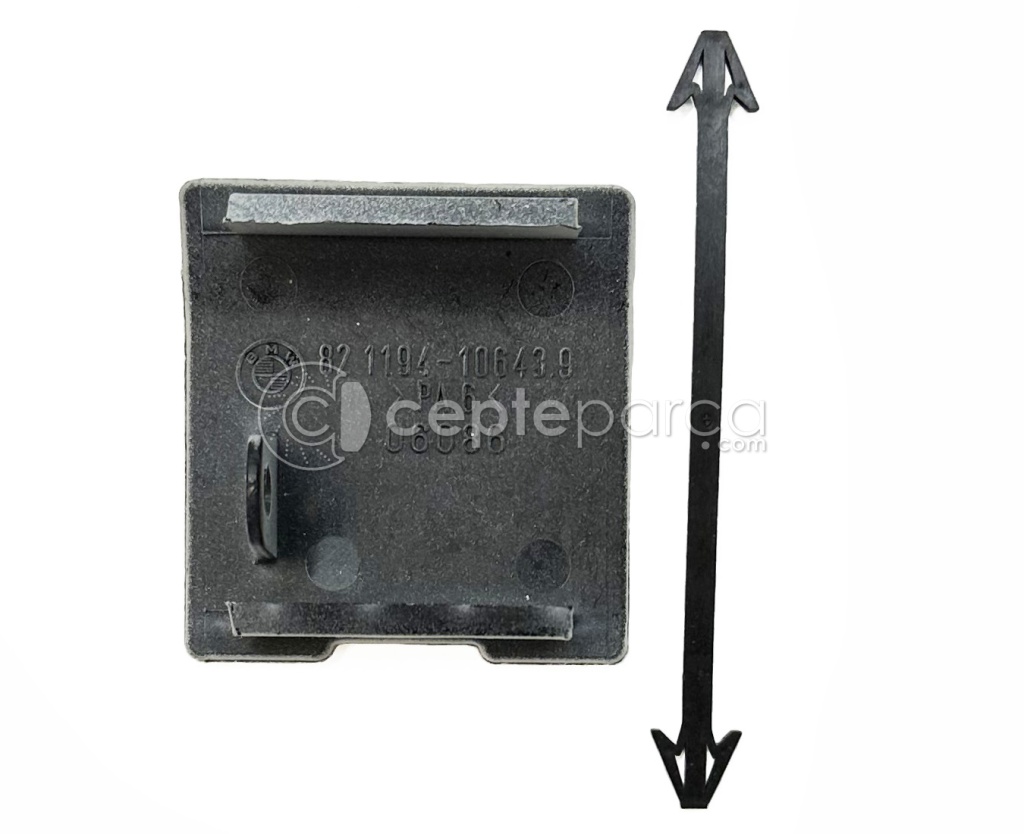 BMW E36 Aerodinamik Arka Tampon Çeki Kapağı 82699404104 | Cepte Parça