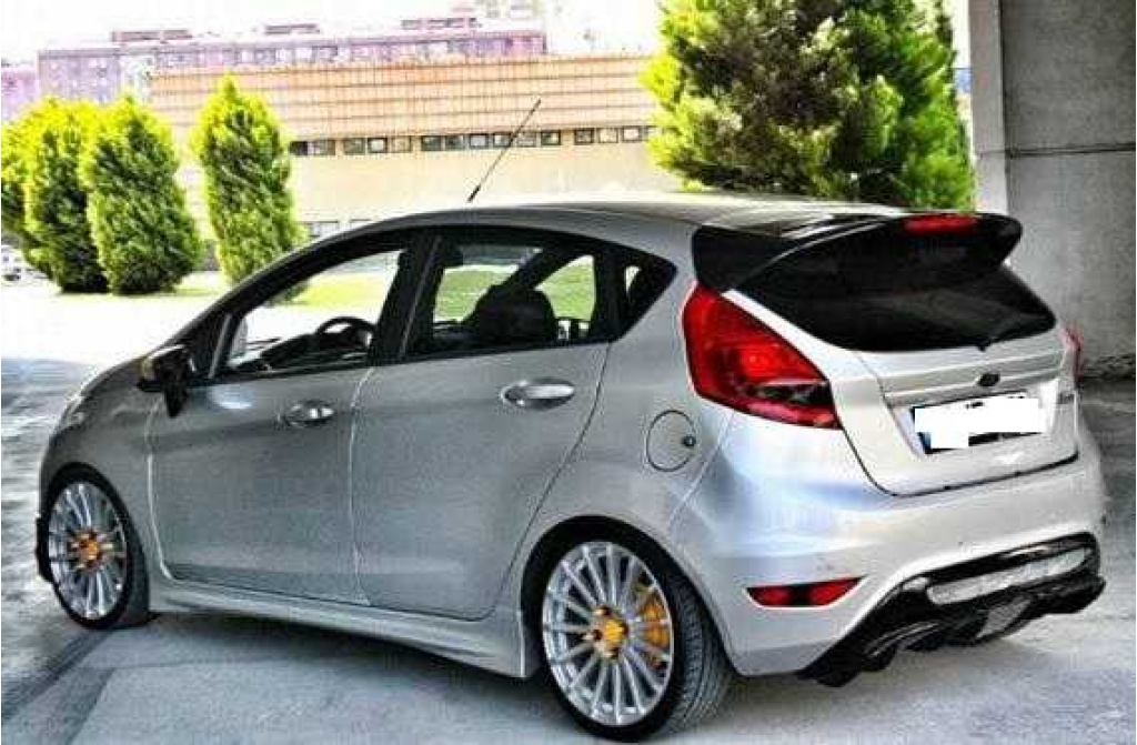 FORD FİESTA ST SPOİLER 2009 - 2016 Piano Black İTHAL SPOYLER