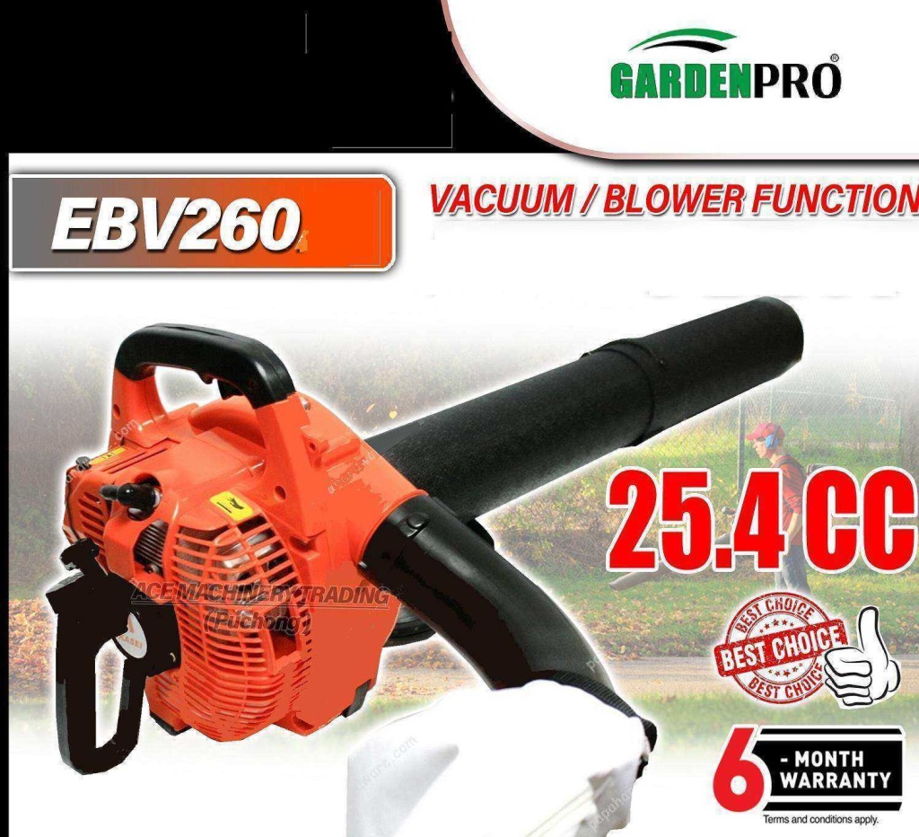 Garden Pro EBV 260 Benzinli Yaprak Toplama Ve Üfleme Makinesi