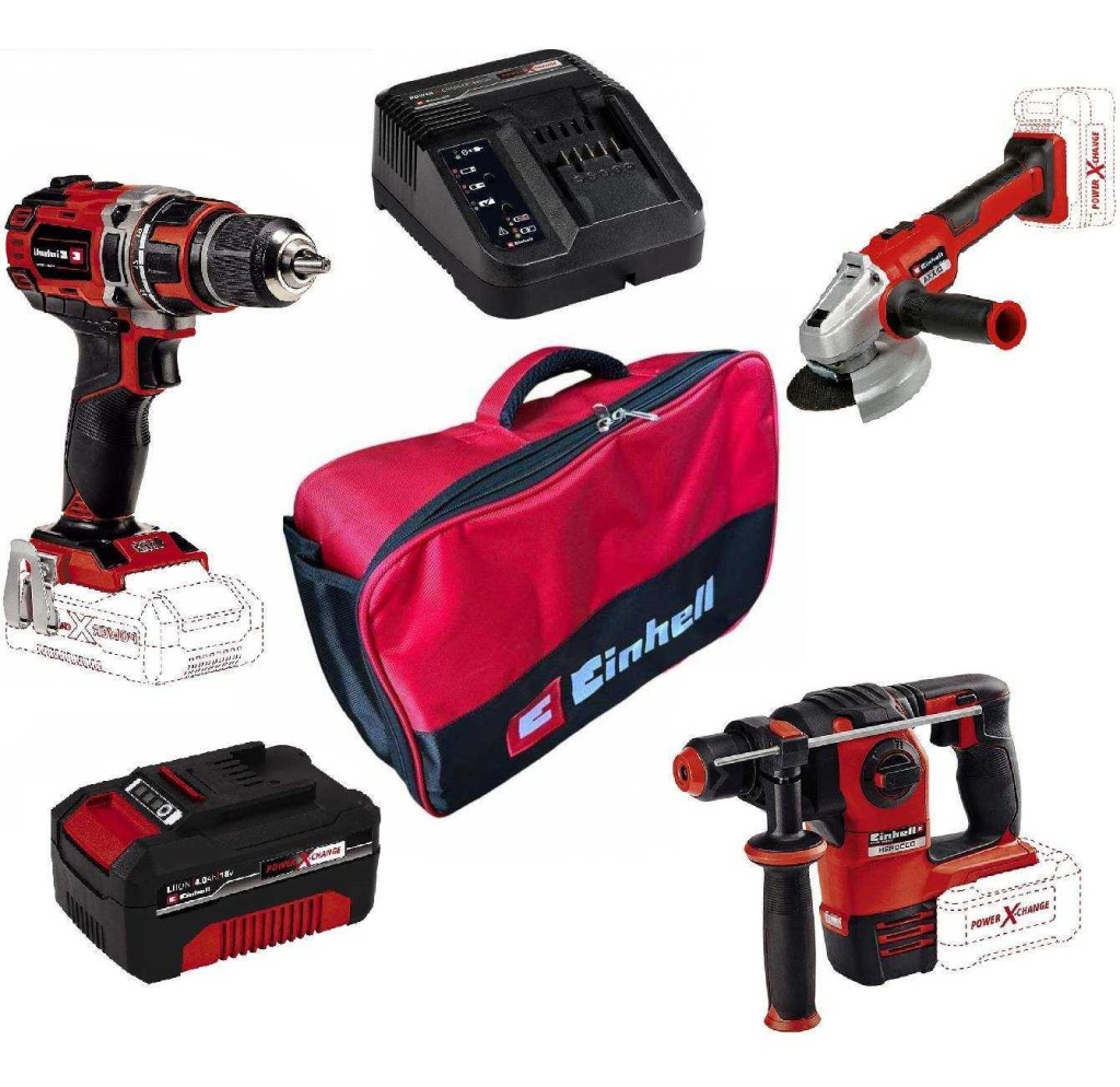 Einhell TE-TK 18 Li Akülü Çantalı Multi Takım Seti