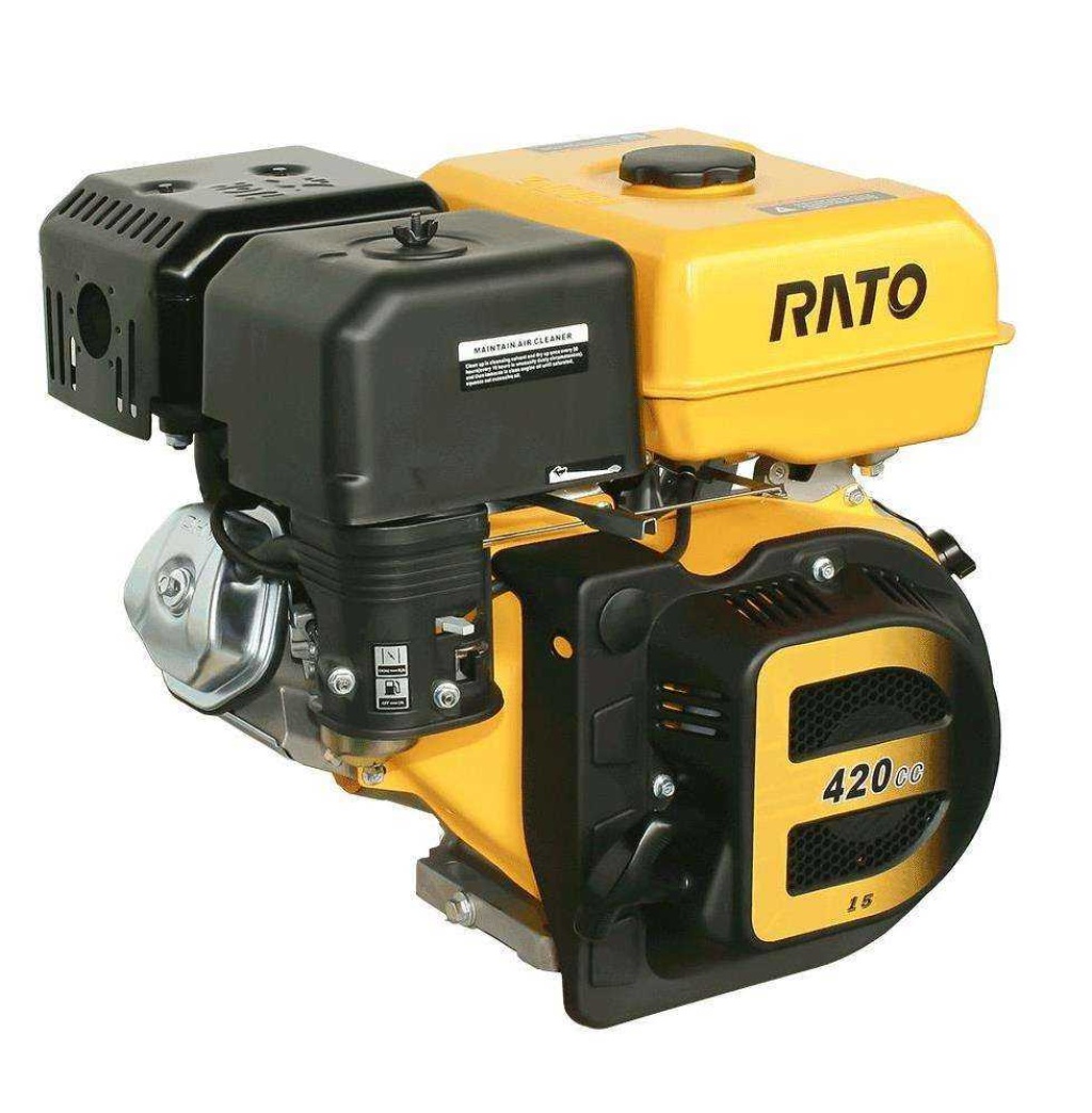 Rato R420 Benzinli Marşlı Kamalı Krank Motor 15 Hp