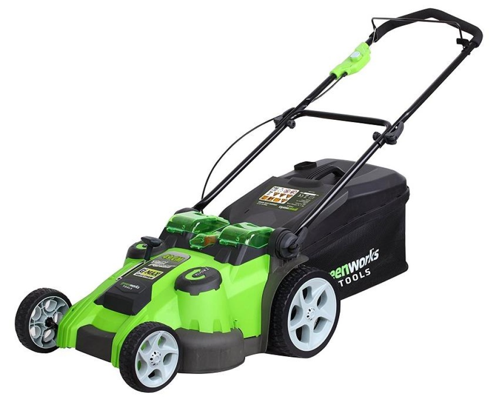 GreenWorks 25367 Lithium Akülü Çim Biçme Makinesi 40 V