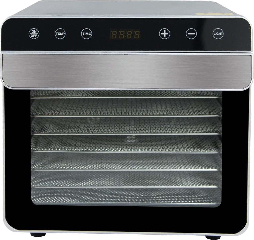 Dalle SS-08A Paslanmaz Meyve Sebze Kurutma Makinesi 8 Tepsili