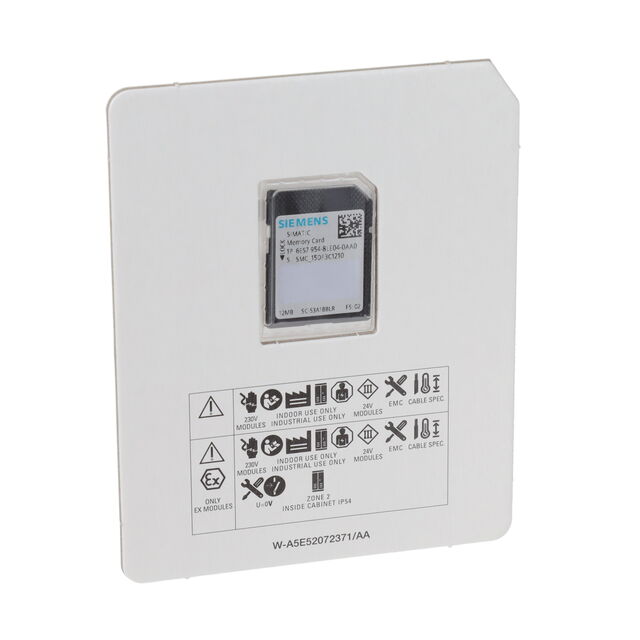 6ES7954-8LE04-0AA0 SIMATIC S7, memory cards for S7-1x00 CPU/SINAMICS, 3 ...