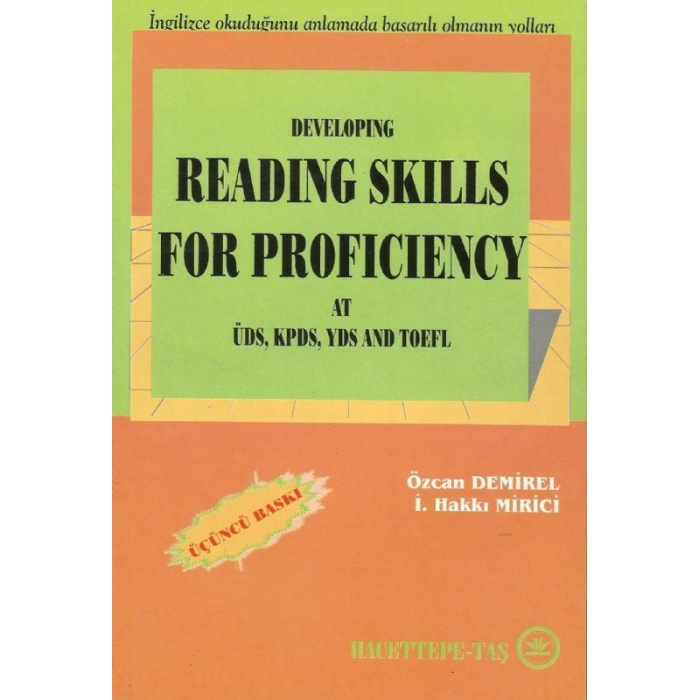 Developing Reading Skills For Proficiency