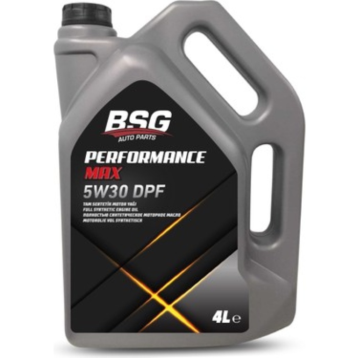 BSG MOTOR YAĞI 5W40 PERFORMANCE 4 LİTRE