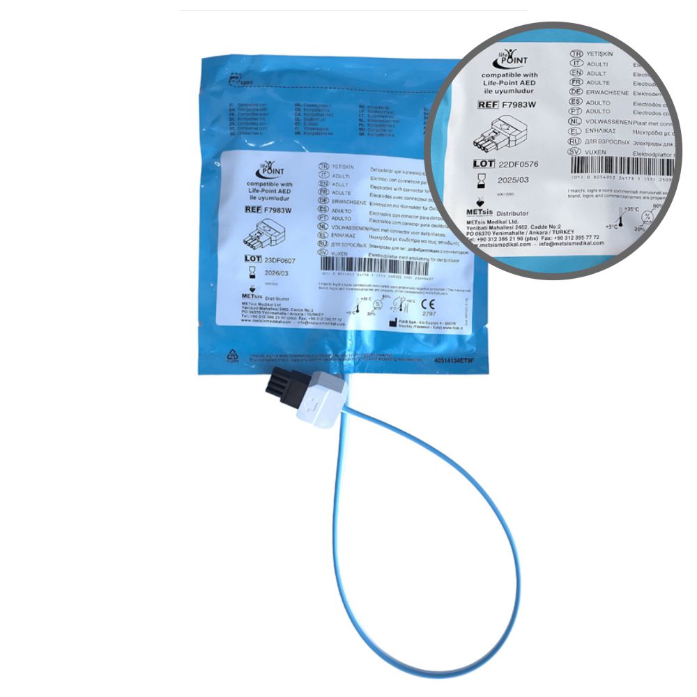 Aselsan Heartline Tam Otomatik Ekransız Eksternal Defibrilatör Cihazı Seti