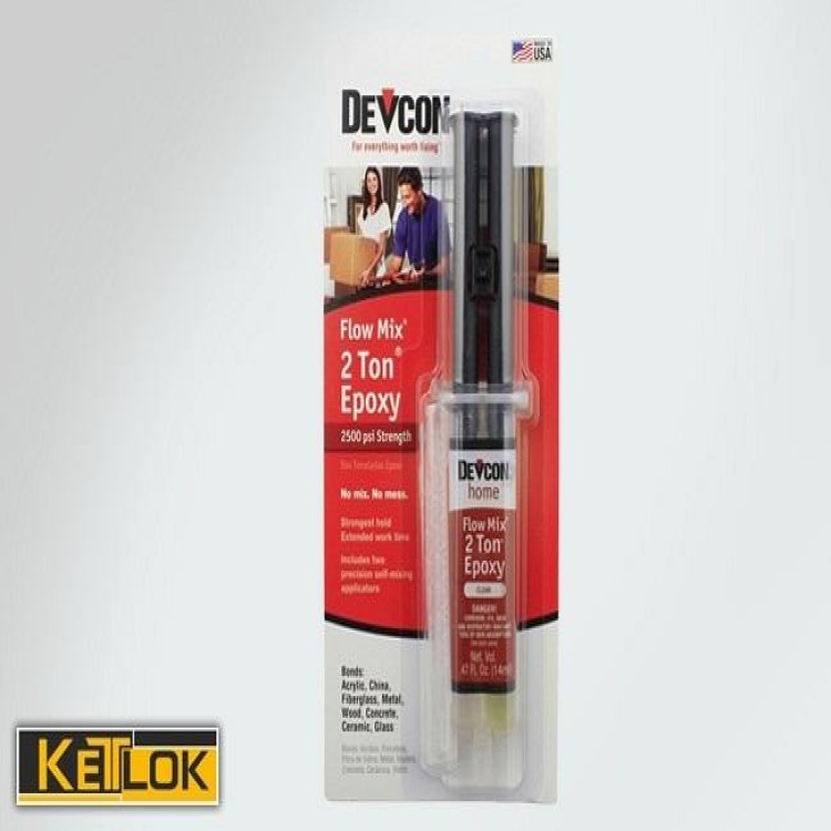 DEVCON 2 TON EPOKSİ MİX ŞIRINGA 14 ML 30 DAKİKA İZMİR YAĞ SANAYİ