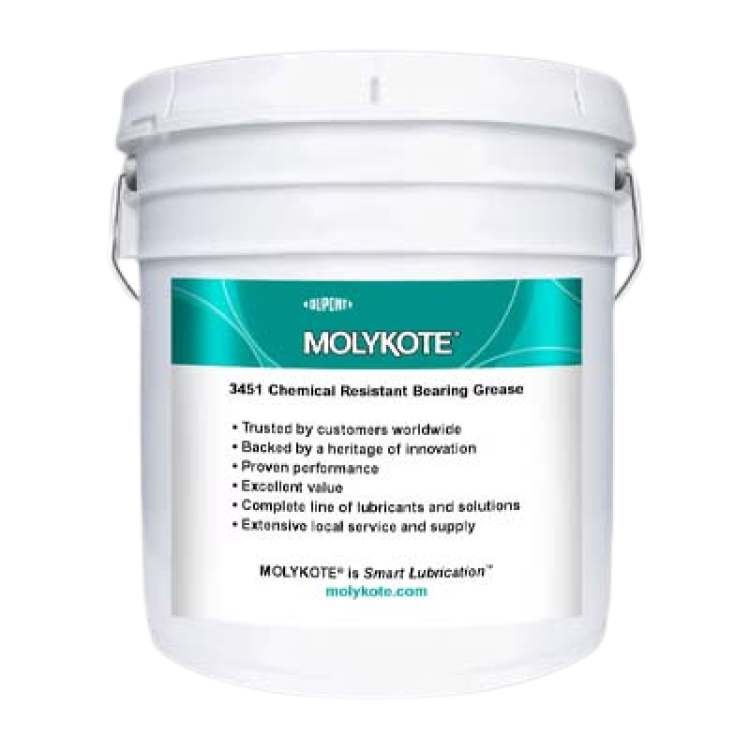 Molykote® 3451 Chemical Resistant Bearing Grease 18 kg İzmir Yağ Sanayi