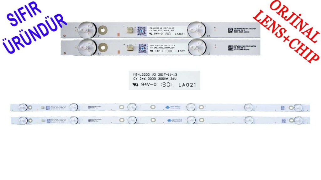 DREAMSTAR 32DS1S, E32DS1A LED BAR, MS-L2202 V2 2017-11-13, CY2*6_3030_300MA_36V LED BAR