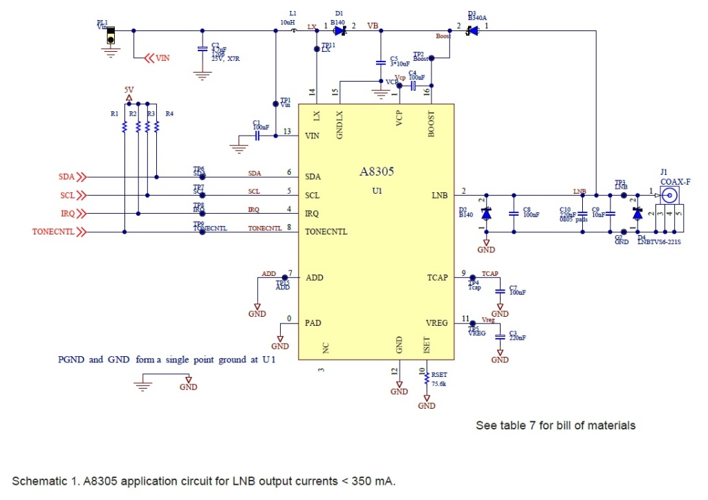 LG-8305, A8305, A8305SESTR, A8305SEST, A8305, 8305, QFN LG LNB ENTEGRESI IC