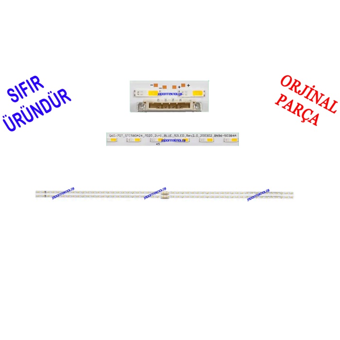 SAMSUNG, QE58Q60TAU, LED BAR BACKLIGHT, QE58Q60TAUXTK, PANEL LEDLERİ ...