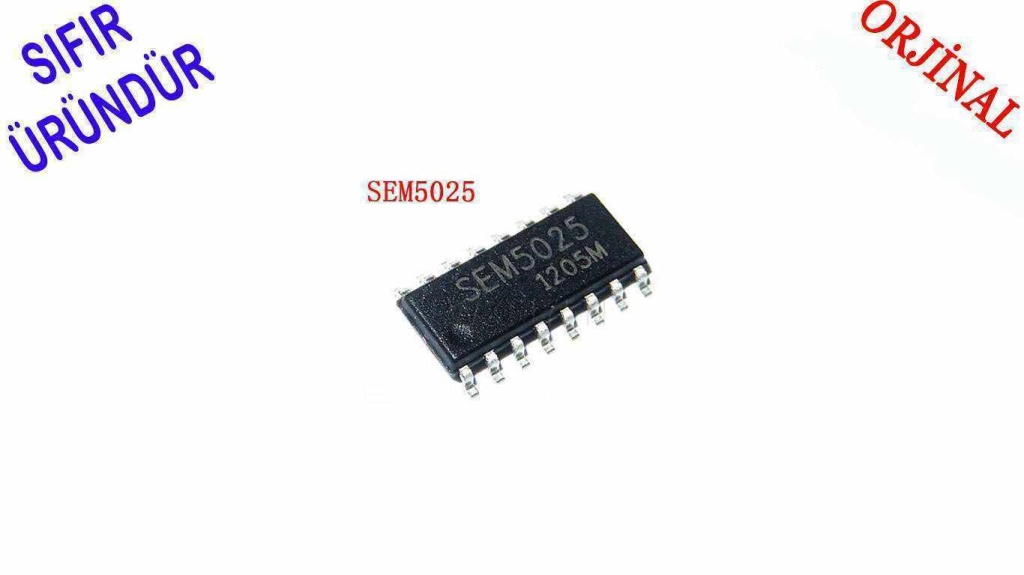 SEM5025, LED Driver Control IC , ENTEGRE, SEM5025 SAMSUNG SOP-16 Other ...