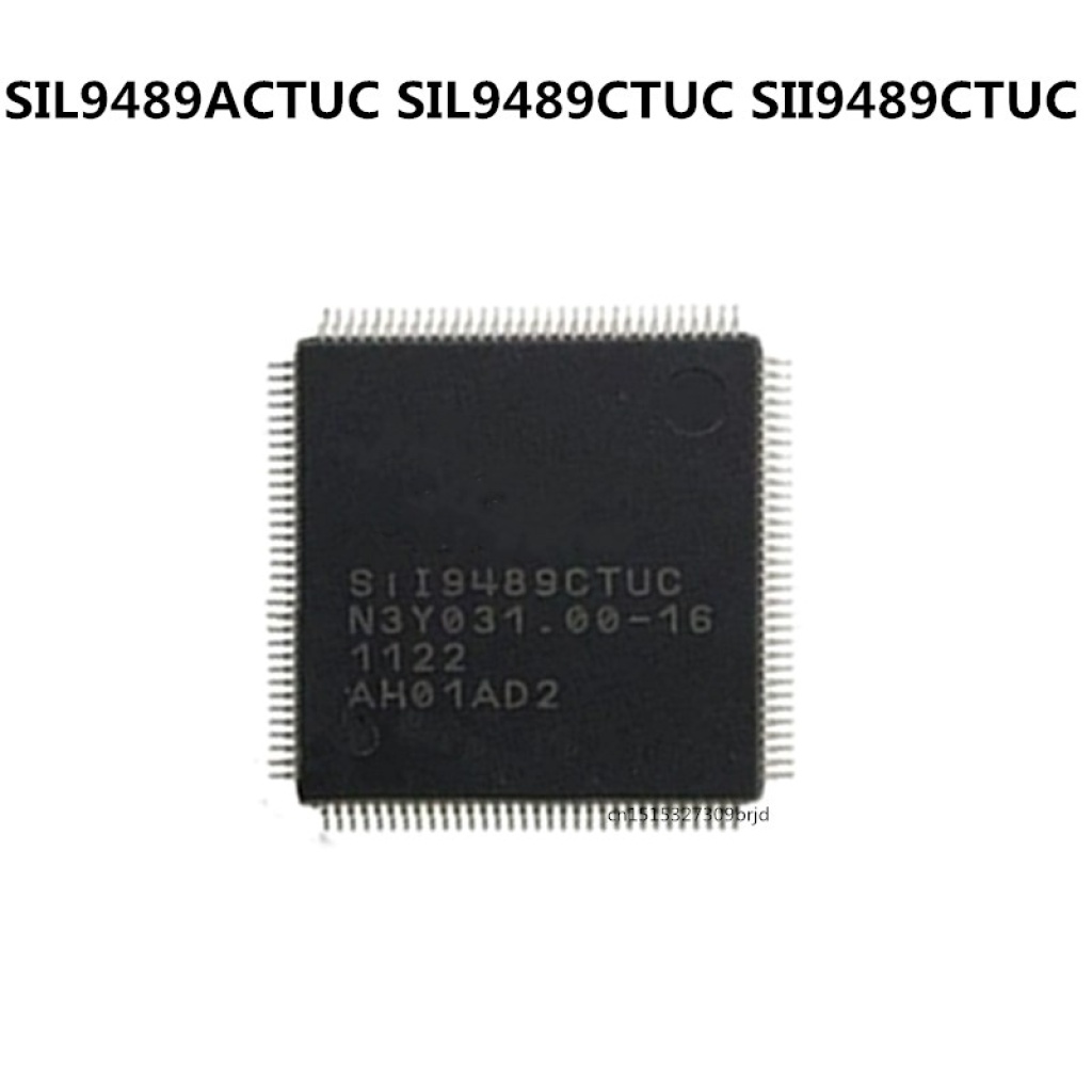 SIL9489CTUC, SiI9489ACTUC, SILICON IC QFP128, HDMI, VIDEO SWITCI IC ...