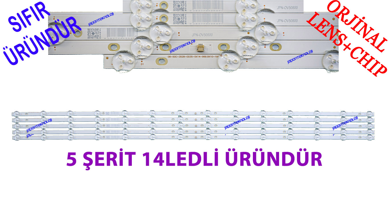 ONVO, OV50-8000, LED BAR, Morio, MR50800, NORDMENDE, NM50350, LED BAR, TELEFUNKEN, TF ...