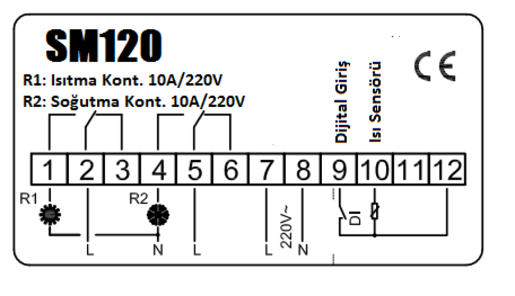 SM120 Dijital TermostatSM120SM120 Dijital Termostat SM120 921,48 TL
