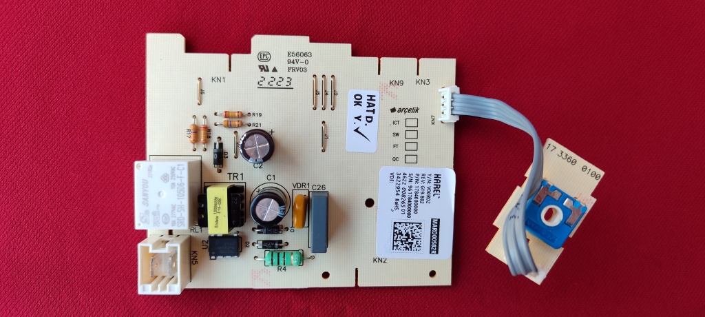 Arçelik 6230 HT Bulaşık Makinası Kart (A4-S ) (A483 ...