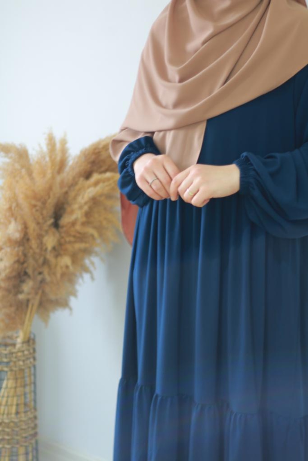 Hafsa Elbise Lacivert