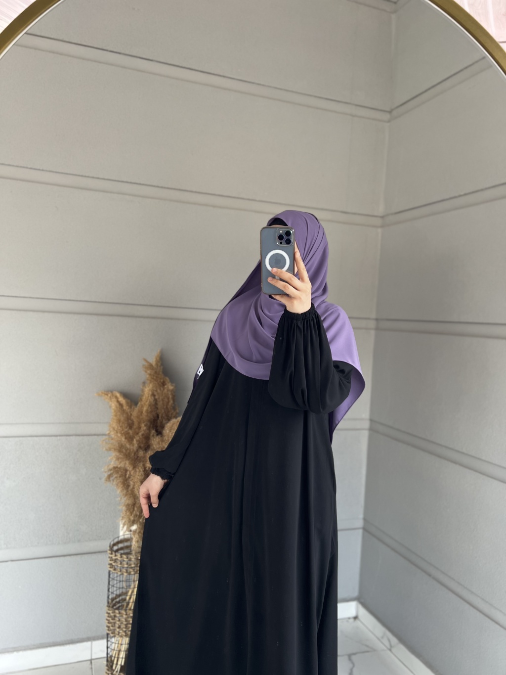 Fatıma Model Ferace Siyah