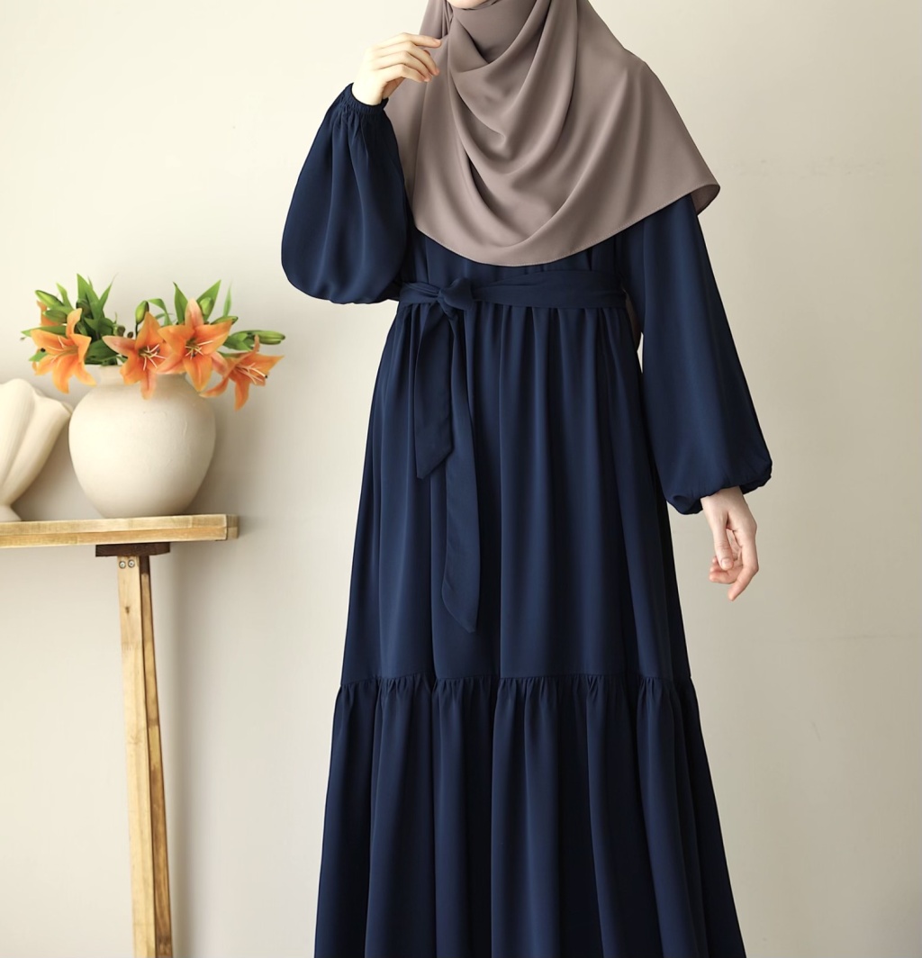 Hafsa Elbise Lacivert