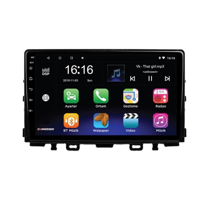 KİA RİO 2018+ 6 GB 2K Ekran RAM Android Carplay Multimedya Navigasyon