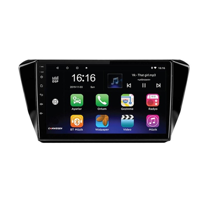 SKODA SUPER B 2014-2019 8 GB 2K Ekran RAM Android Carplay Multimedya Navigasyon