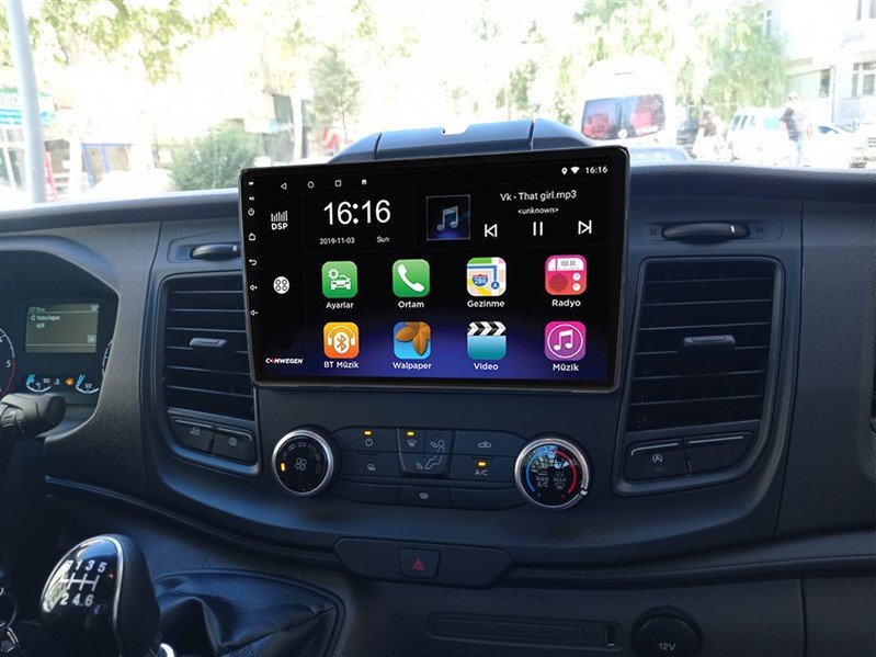 FORD TRANSİT CONNECT 2015-2018 6 GB RAM ANDROİD CARPLAY MULTİMEDYA ...