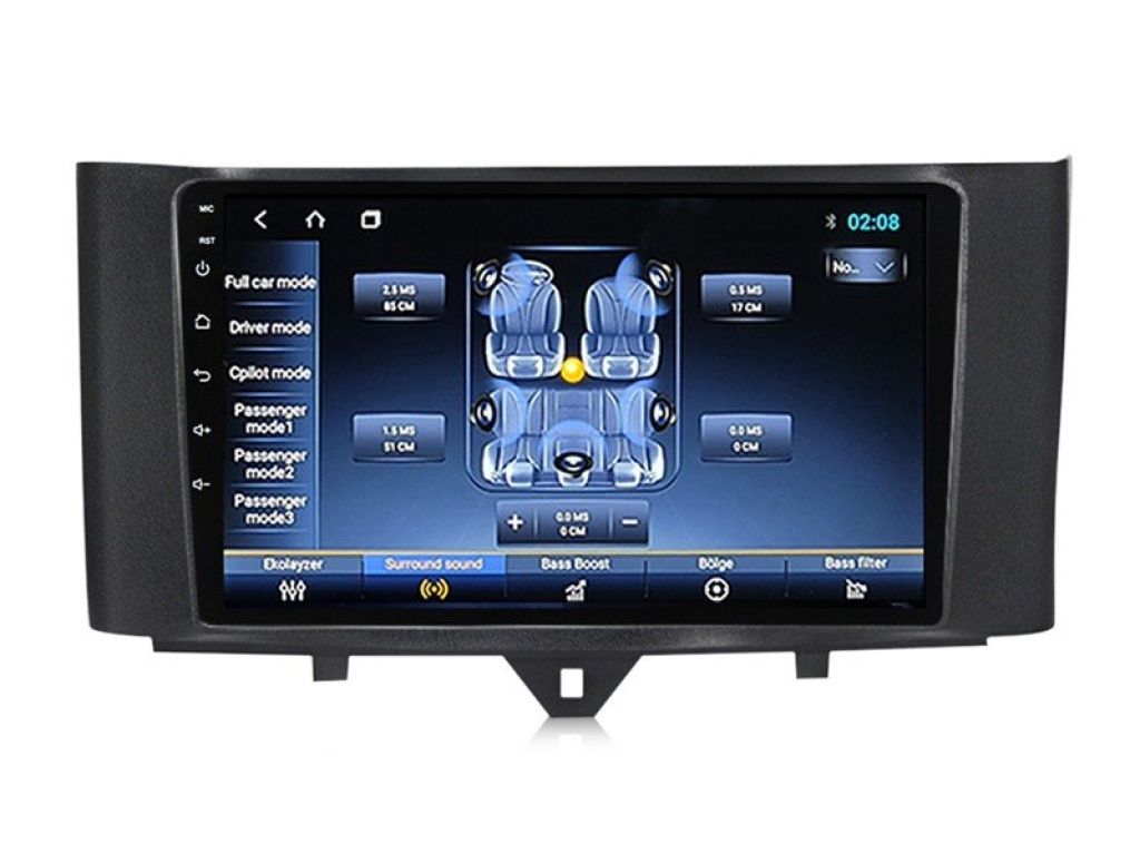 SMART FORTWO 2011-2016 8 GB 2K Ekran RAM Android Carplay Multimedya ...