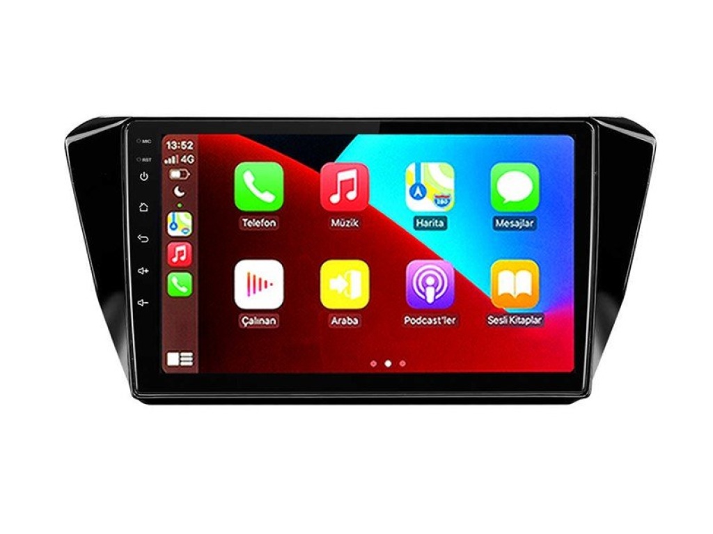 SKODA SUPER B 2014-2019 8 GB 2K Ekran RAM Android Carplay Multimedya Navigasyon