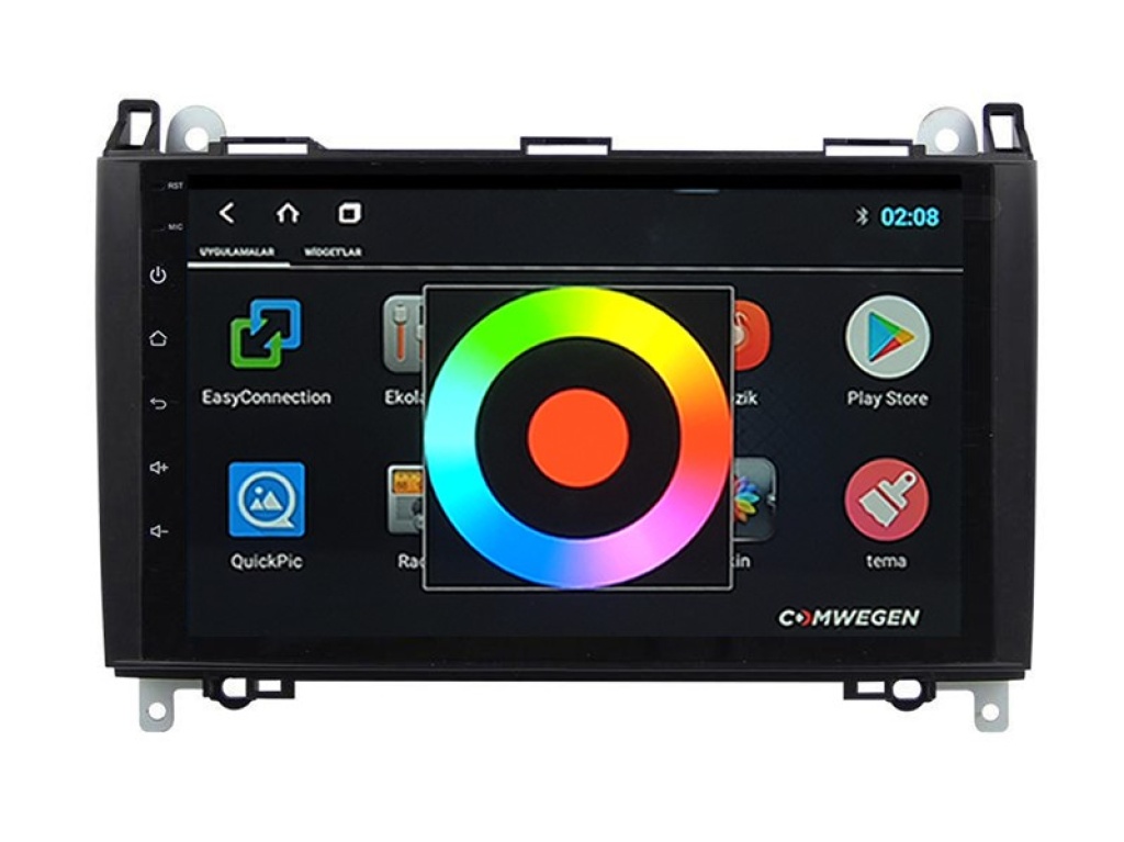 Mercedes B200 Android 2gb Ram 8 Çekirdek Kablosuz Carplay Navigasyon ...