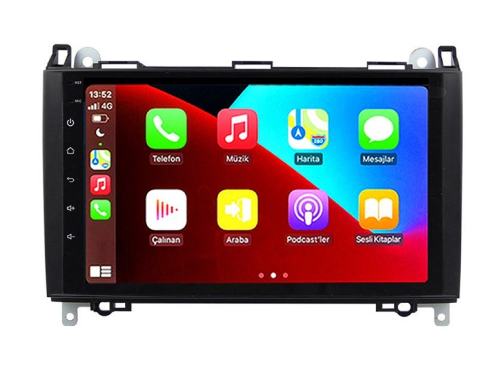 Mercedes B200 Android 2gb Ram 8 Çekirdek Kablosuz Carplay Navigasyon ...