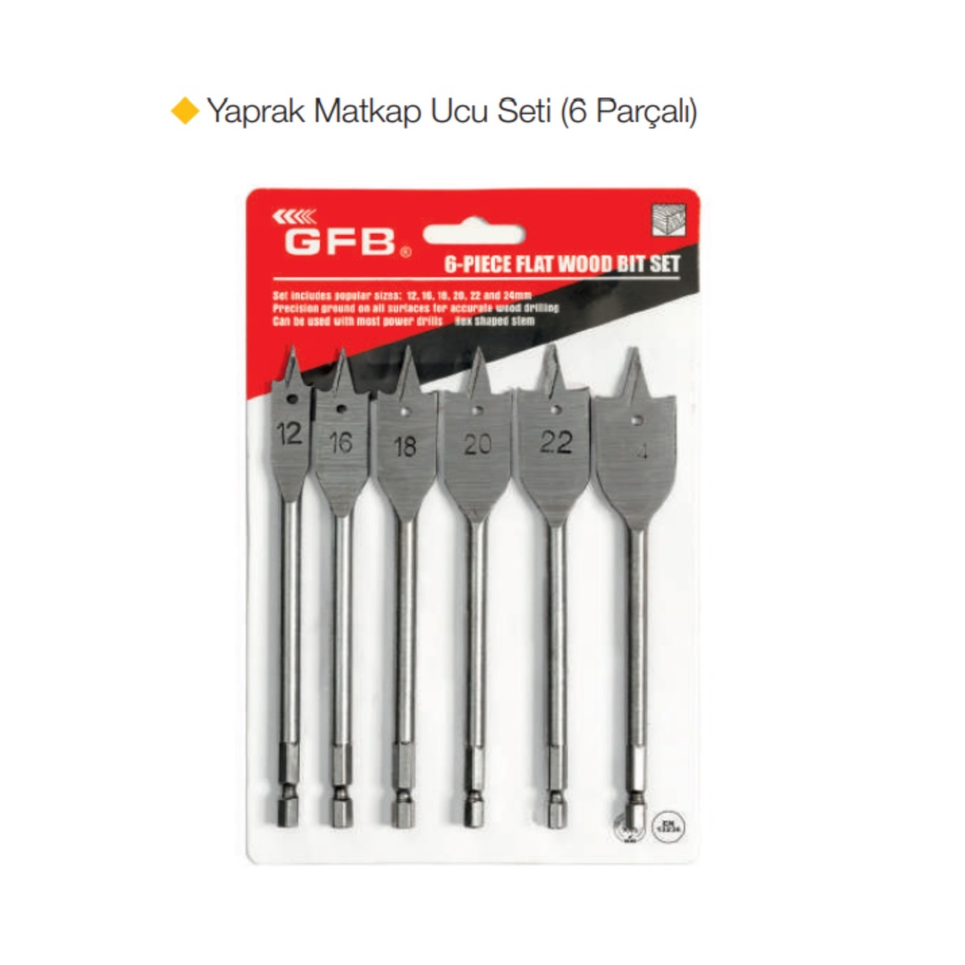 GFB YAPRAK MATKAP UCU 6 SET