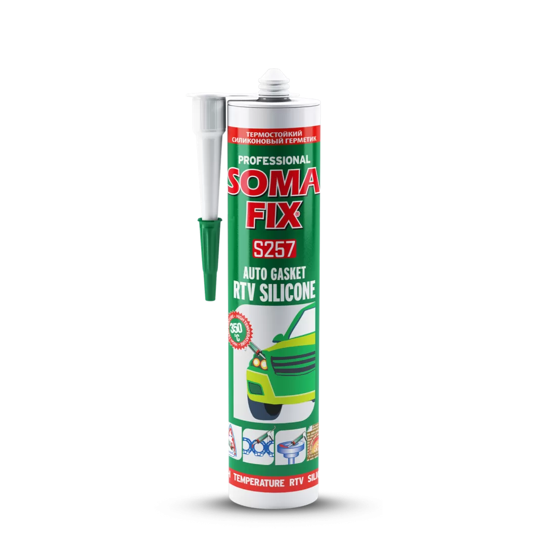 SOMAFİX 280 ML RTV SİLİKON KIRMIZI 24