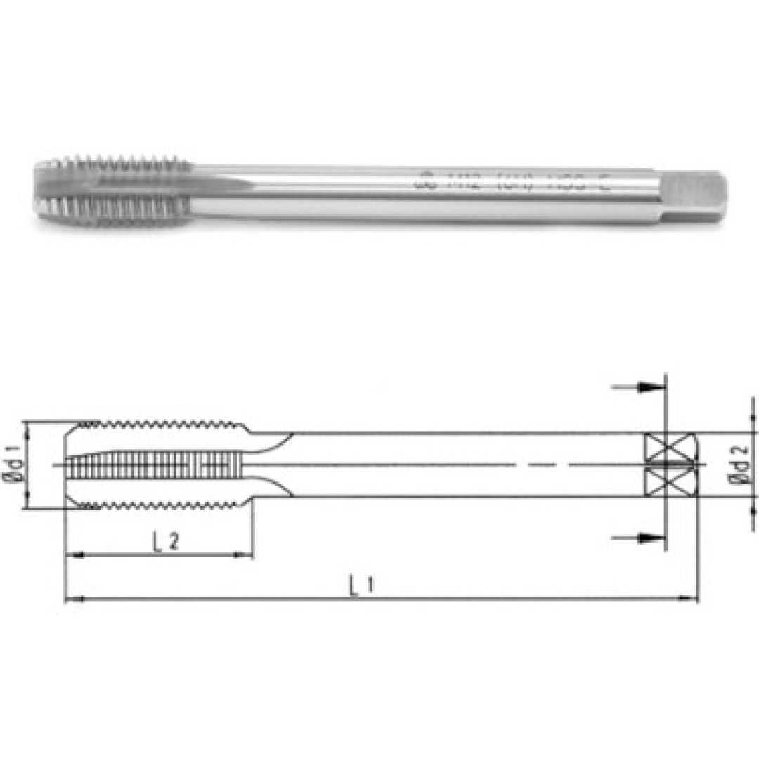 M8 MAKİNA HELİS KILAVUZU DIN 371/C MTE