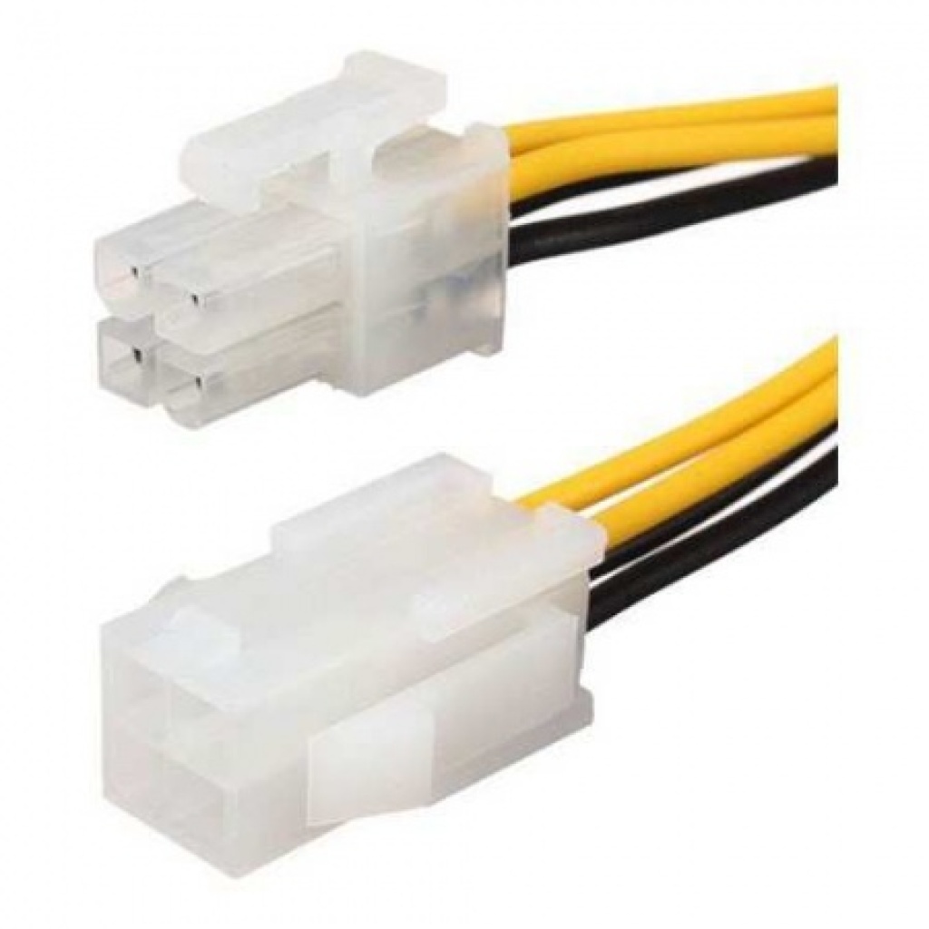 4 Pinli Atx 12V P4 Erkek/Dişi Cpu Güç Kaynağı Uzatma Kablosu SİVAS