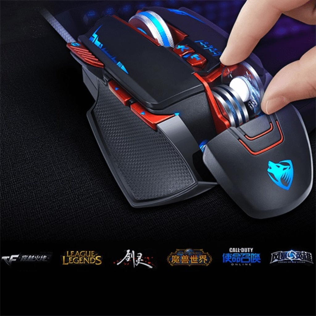 T-Wolf V9 Macro Programing Gaming RGB Kablolu Oyuncu Mouse SİVAS