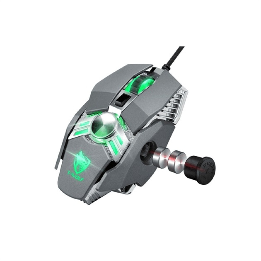 T-Wolf V10 Macro Programing Gaming RGB Kablolu Oyuncu Mouse SİVAS