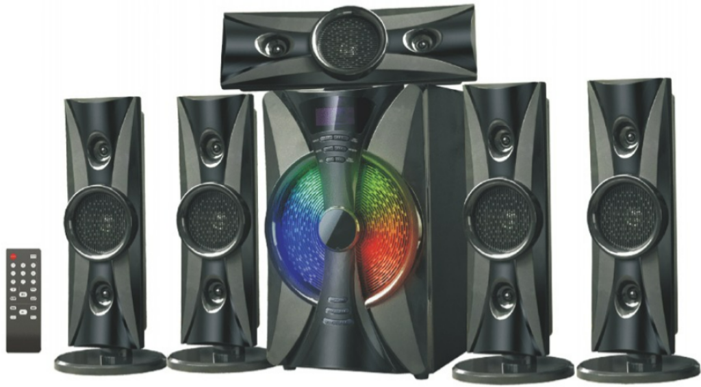 Platoon PL-4240 5D Super 5+1 RGB SD USB FM BLUETOOTH Subwoofer Multimedia Sinema Ses Sistemi sivas