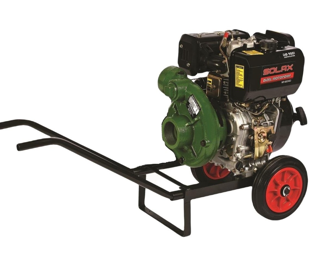 Solax SDP-3YN Dizel Yüksek Basınçlı Marşlı Su Motoru 3'' Dizel Su ...