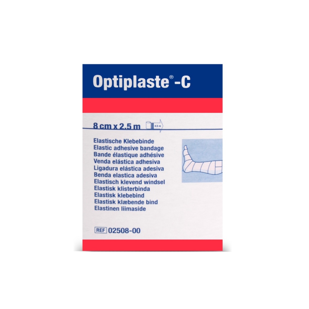 Optiplast C 8cm x 2,5m Bsn Sert Yapışkan Bandaj