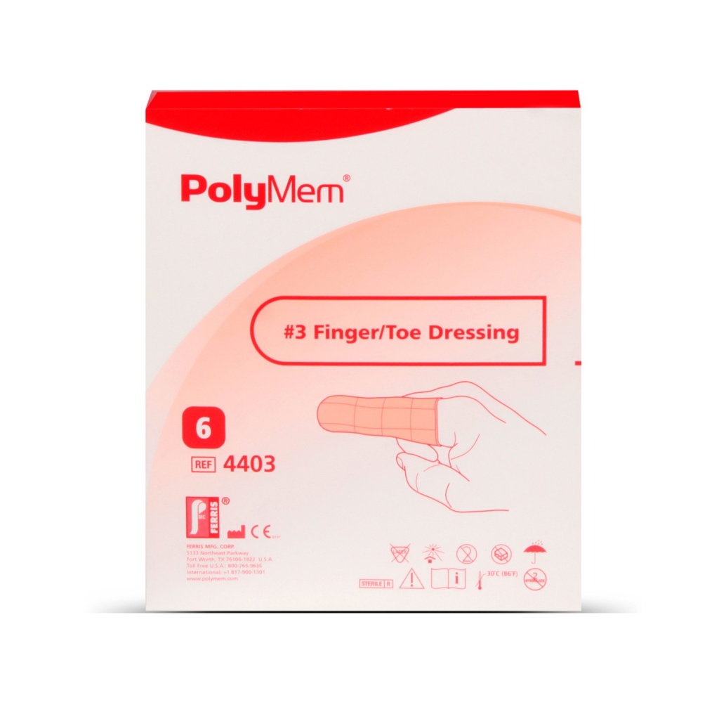 Polymem Finger Toe Örtüsü