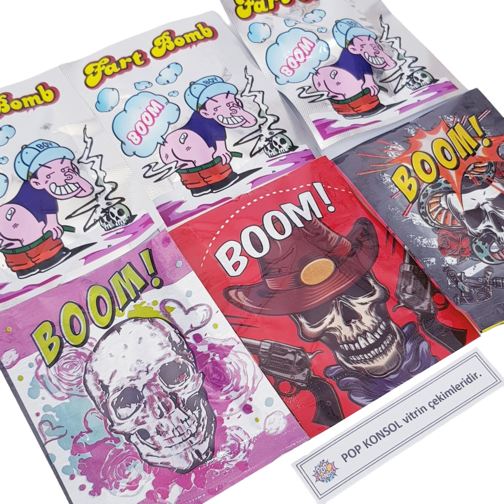 Şaka Seti 3+3 Sık Patlat Osuruk Bombası Kötü Koku Ve Ses Bombası Parti ...