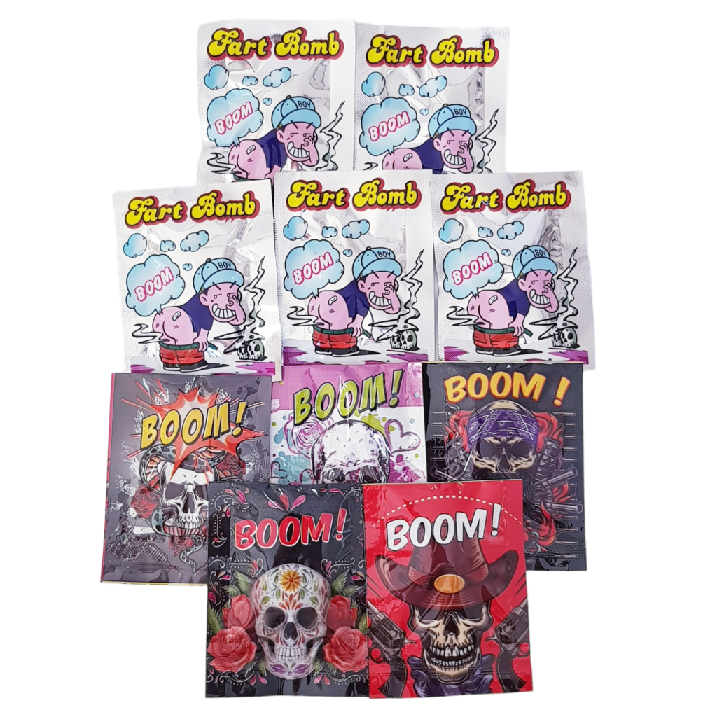 Şaka Seti 5+5 Sık Patlat Osuruk Bombası Kötü Koku Ve Ses Bombası Parti ...