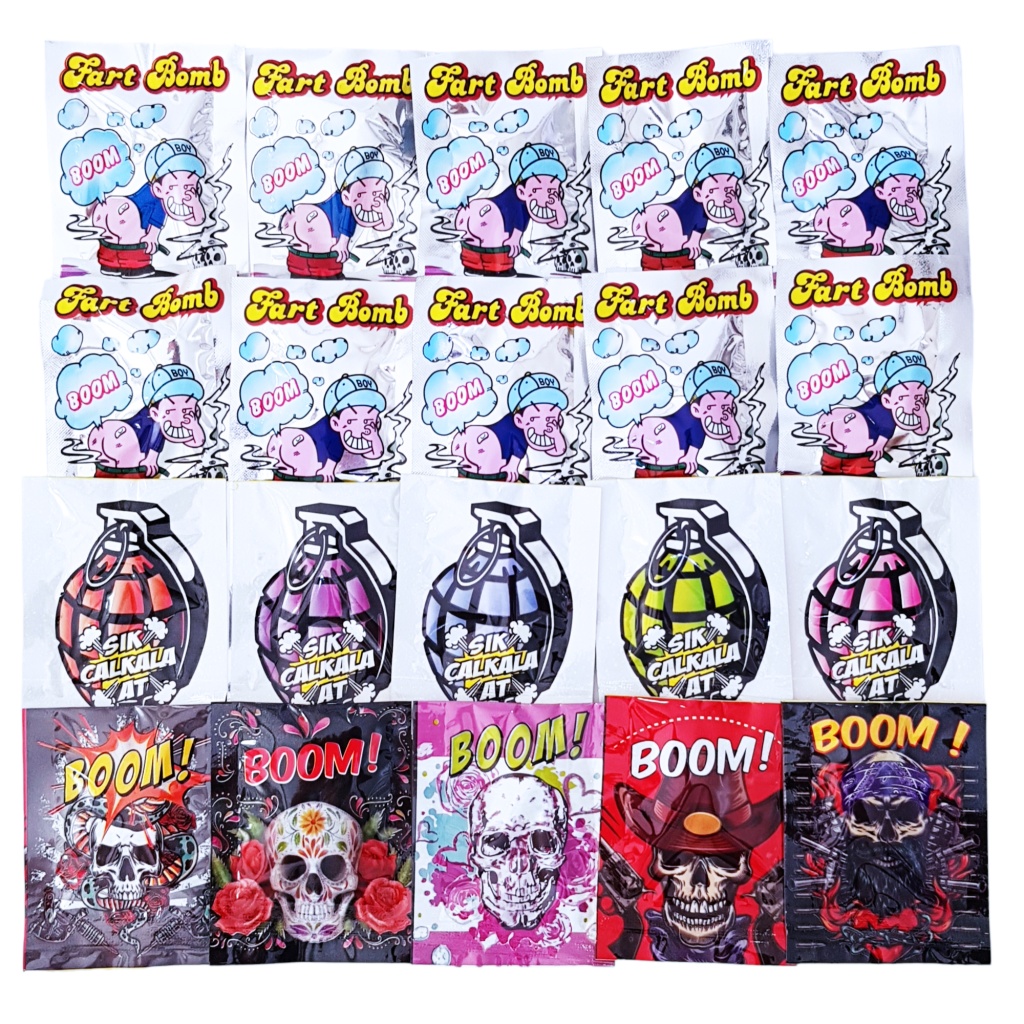 Osuruk Ve Ses Bombası 10+10 Şaka Seti Kötü Koku Bombası Sık Patlat ...