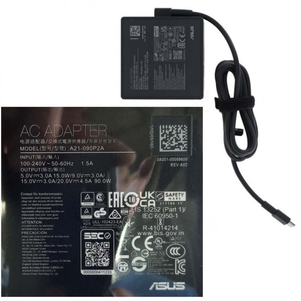 Asus ExpertBook 0A001-00059600 USB-C USB Type-C şarj adaptörü