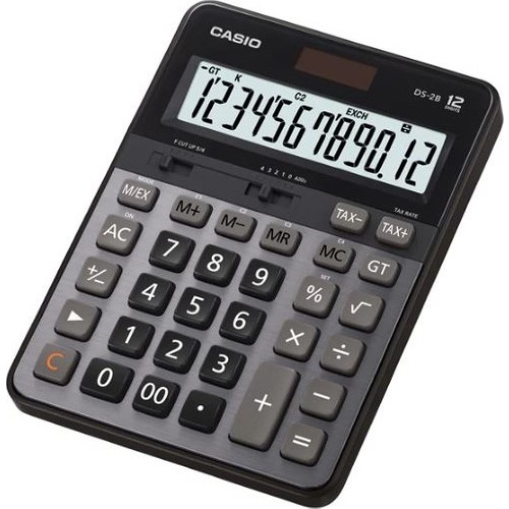 Casio Ds-2b 12 Hane Profesyonel Masaüstü Hesap Makinesi
