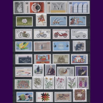 1983 ALMANYA-DAMGASIZ MNH TAM YIL SETİ