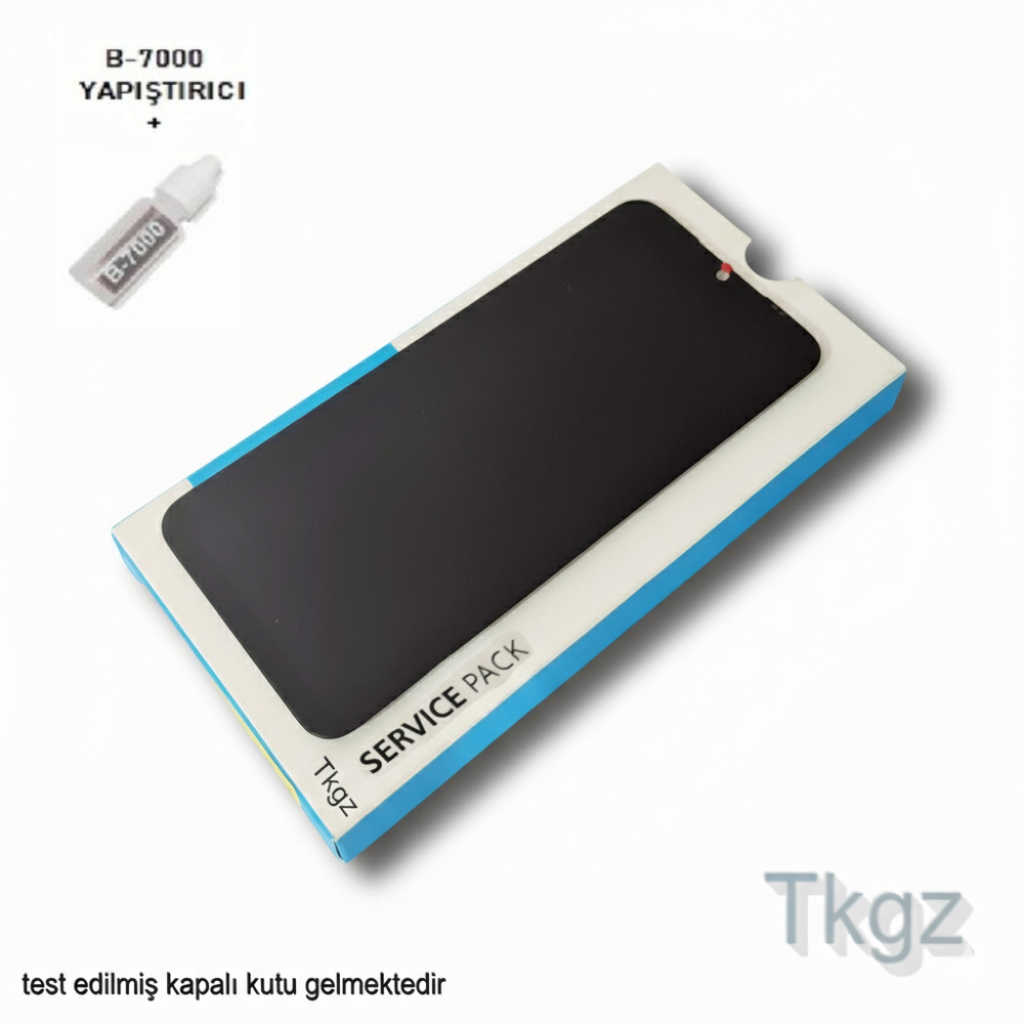 Tkgz Infinix NOTE 7 LİTE Lcd Ekran Dokunmatik SERVİCE PACK LCD + B-7000