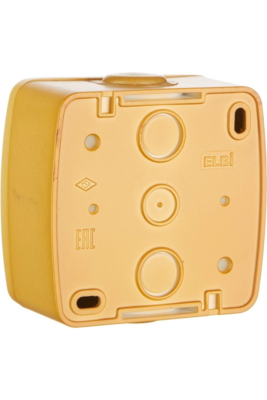 10 Adet Sıva Üstü Kayın Ahşap Renkli Komütatör İkili Anahtar Alsu / Elbi