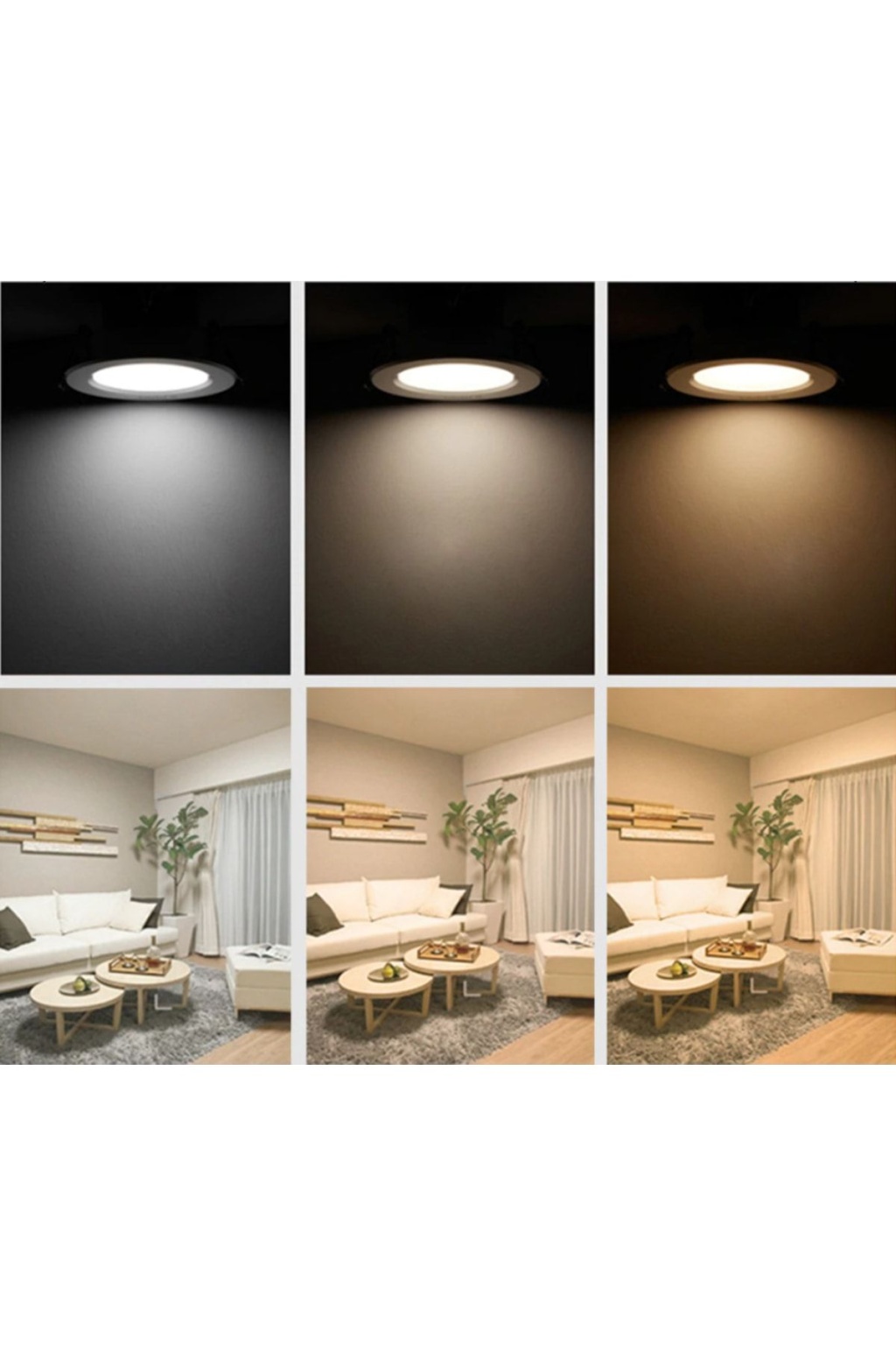 12 Watt Panel Led Ct-5147 - Beyaz Işık Alüminyum Kasa